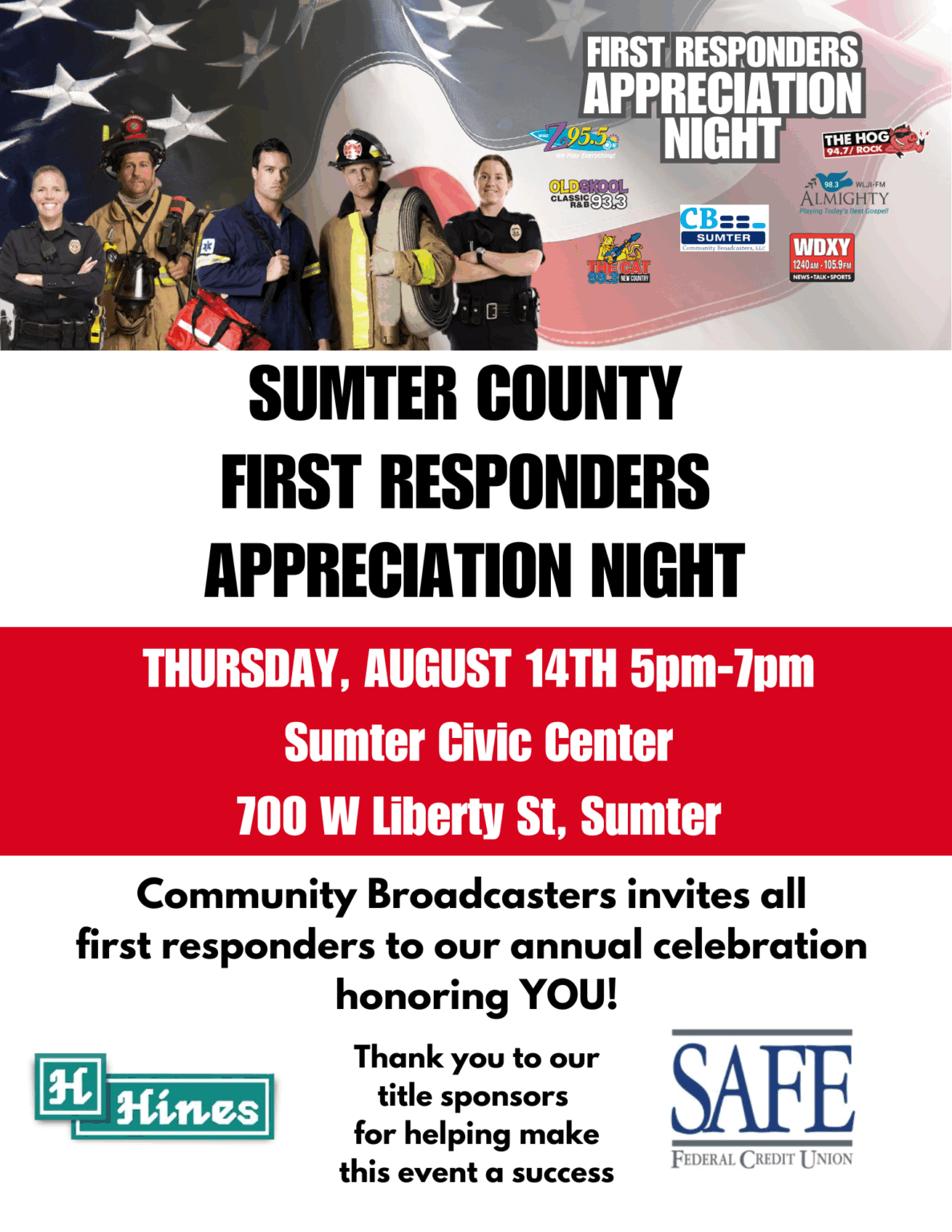 2025 Sumter Co First Responders – CB Sumter